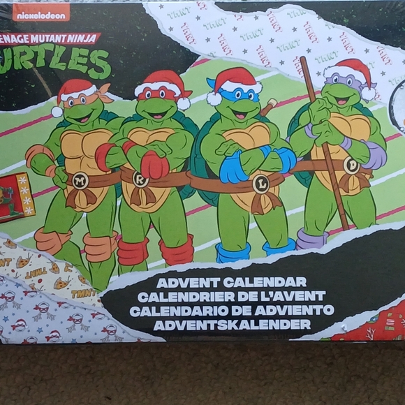 Nickelodeon | Toys | Teenage Mutant Ninja Turtles Advent Calendar 24 ...